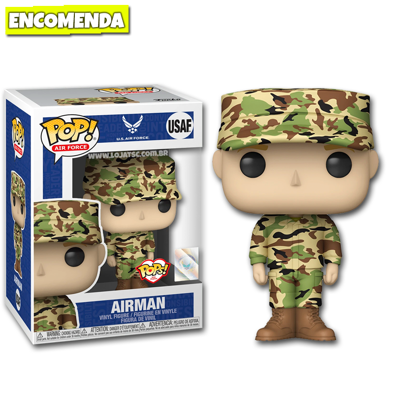 Funko Pop! Military - Air Force Male Caucasian - Loja TSC