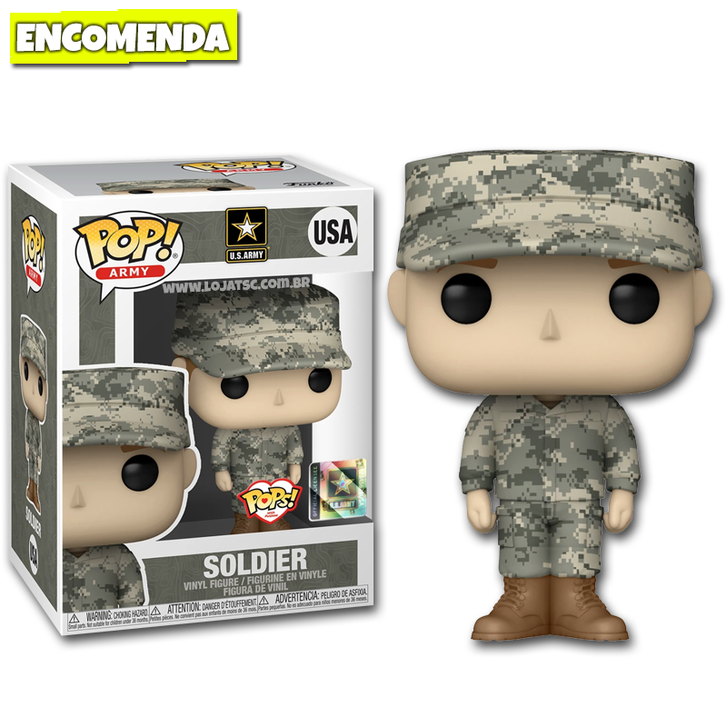 Funko Pop! Military - U.S. Army Male Caucasian - Loja TSC