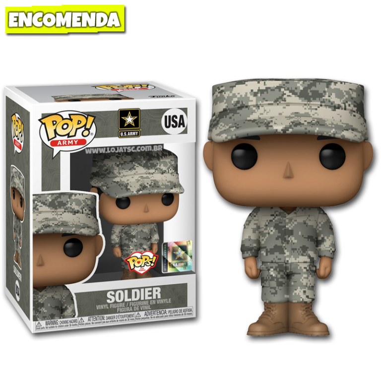 Funko Pop! Military - U.S. Army Male Caucasian - Loja TSC