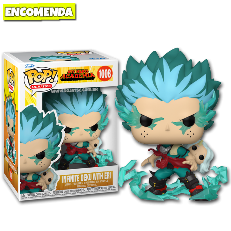 Funko Pop! My Hero Academia - Infinite Deku with Eri 1008 - Loja TSC