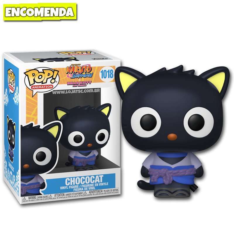 Funko Pop! Naruto Shippuden X Hello Kitty - Chococat #1018 - Loja TSC