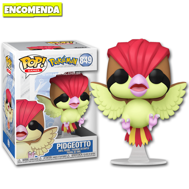 Funko Pop! Pokémon - Pidgeotto #849 - Loja TSC