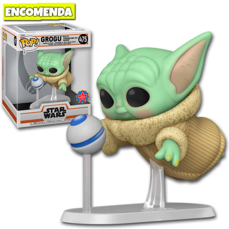 Funko Pop! Star Wars - Grogu #475 Macy's Thanksgiving Day Parade - Loja TSC