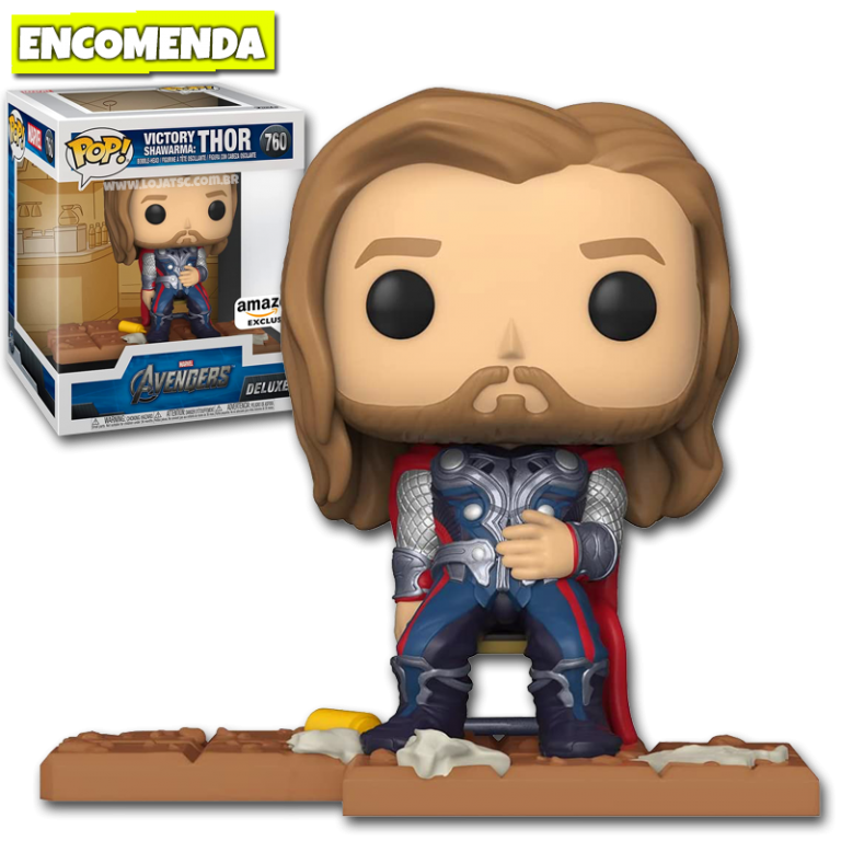 Funko Pop! Vingadores Victory Shawarma Series - Thor #760 - Loja TSC
