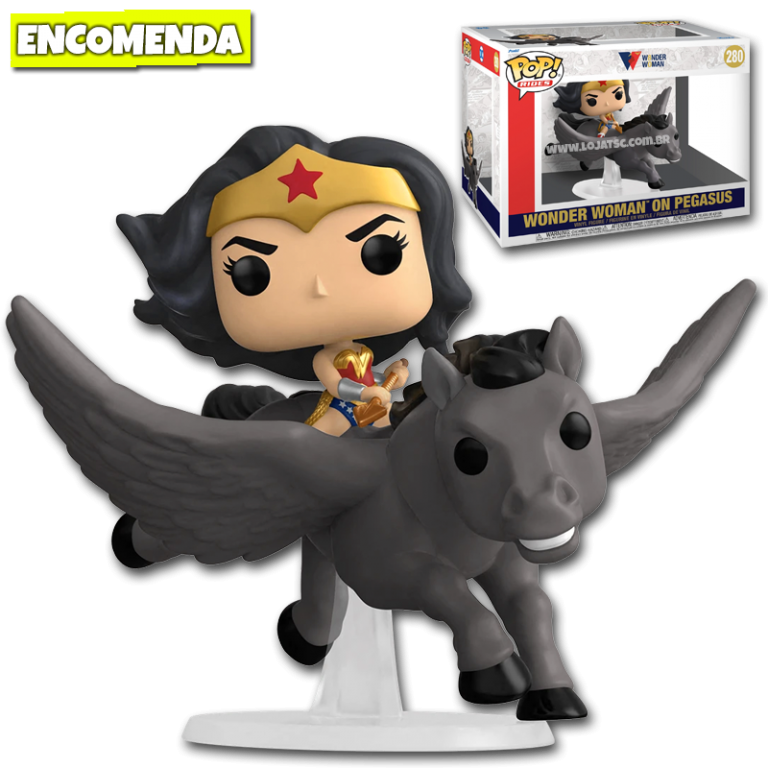 Funko Pop! Wonder Woman 80th Anniversary - Wonder Woman #280 - Loja TSC