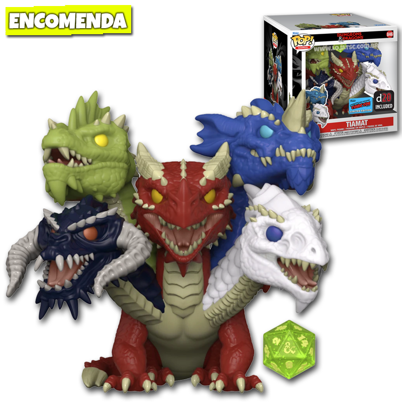 Funko Pop! Dungeons & Dragons - Tiamat #846 - Loja TSC