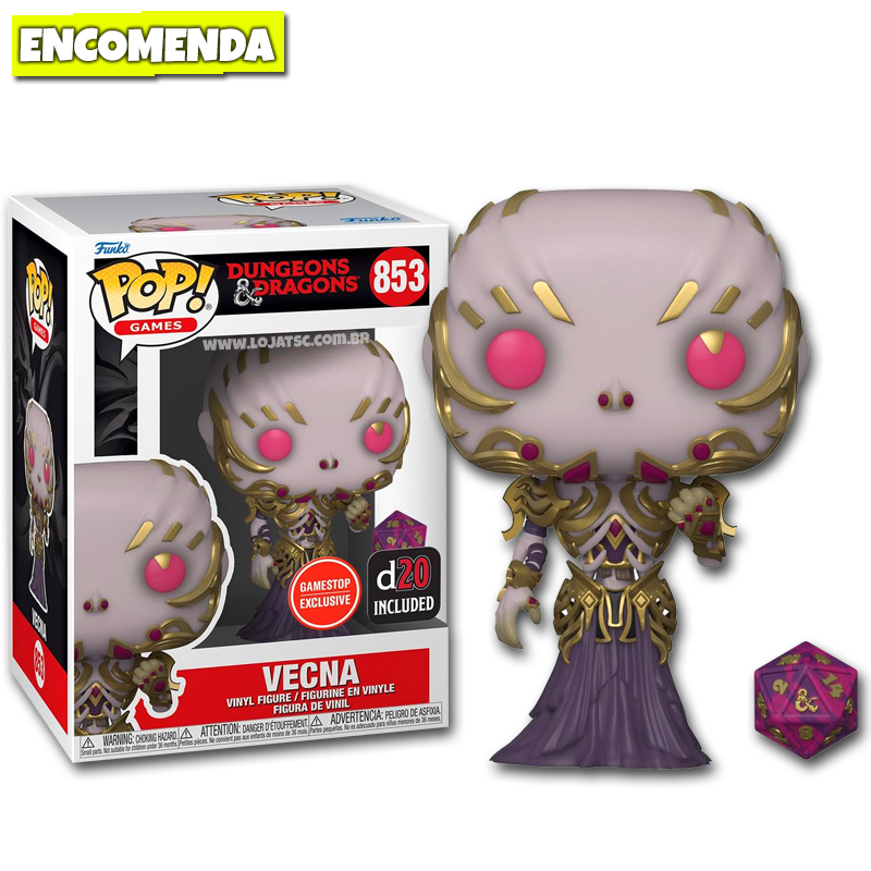 Funko Pop! Dungeons & Dragons - Vecna #853 - Loja TSC