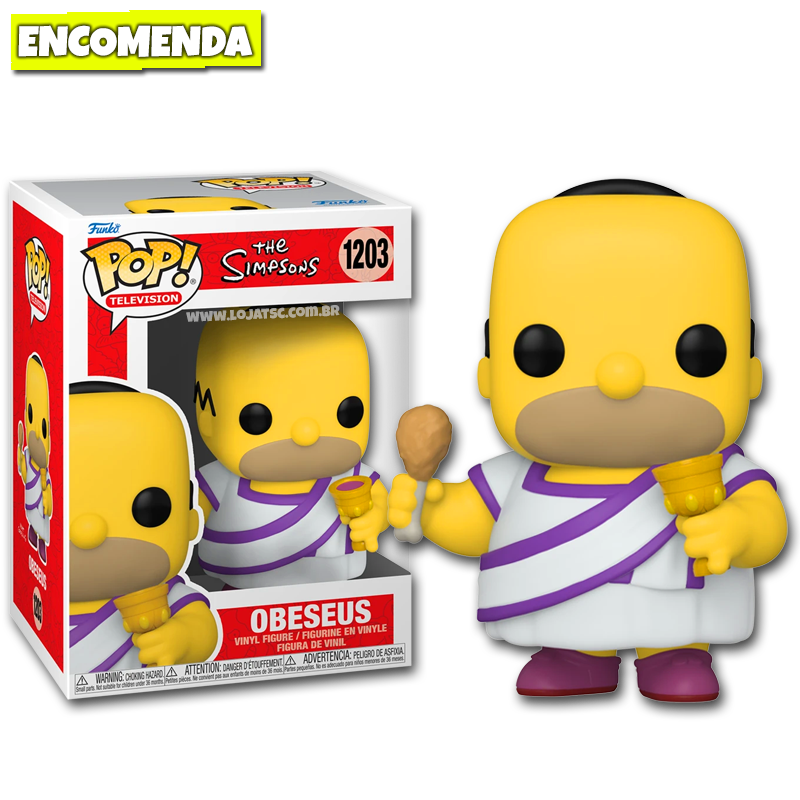 Funko Pop! Os Simpsons - Obeseus #1203 - Loja TSC