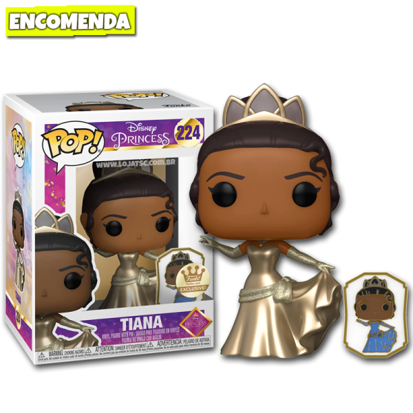 Funko Pop! Ultimate Princess - Tiana #224 Cromada - Loja TSC