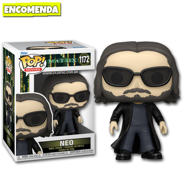 Funko Pop! Matrix - Neo #1172 GITD - Loja TSC