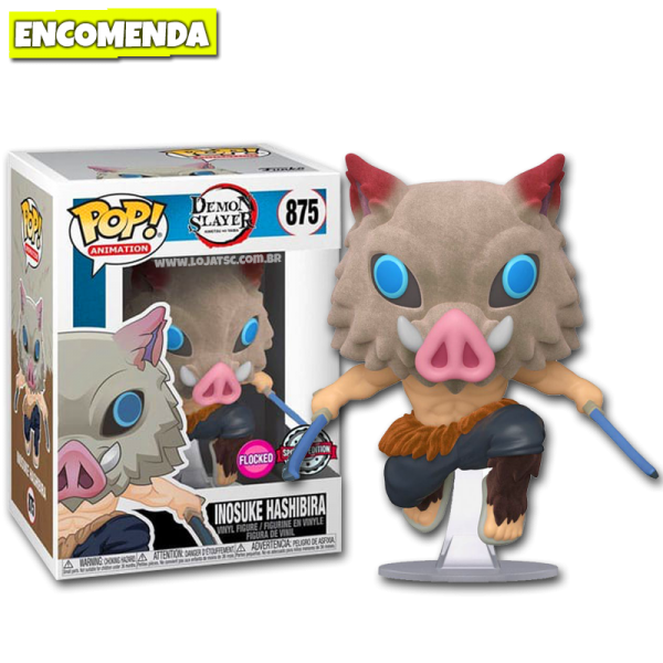 Funko Pop! Demon Slayer - Inosuke Hashibira #875 Special Edition - Loja TSC
