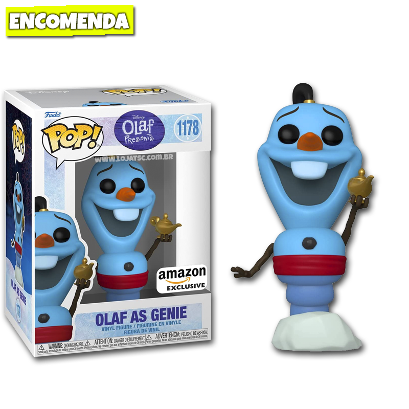 Funko Pop! Olaf Presents - Olaf como Gênio #1178 - Loja TSC