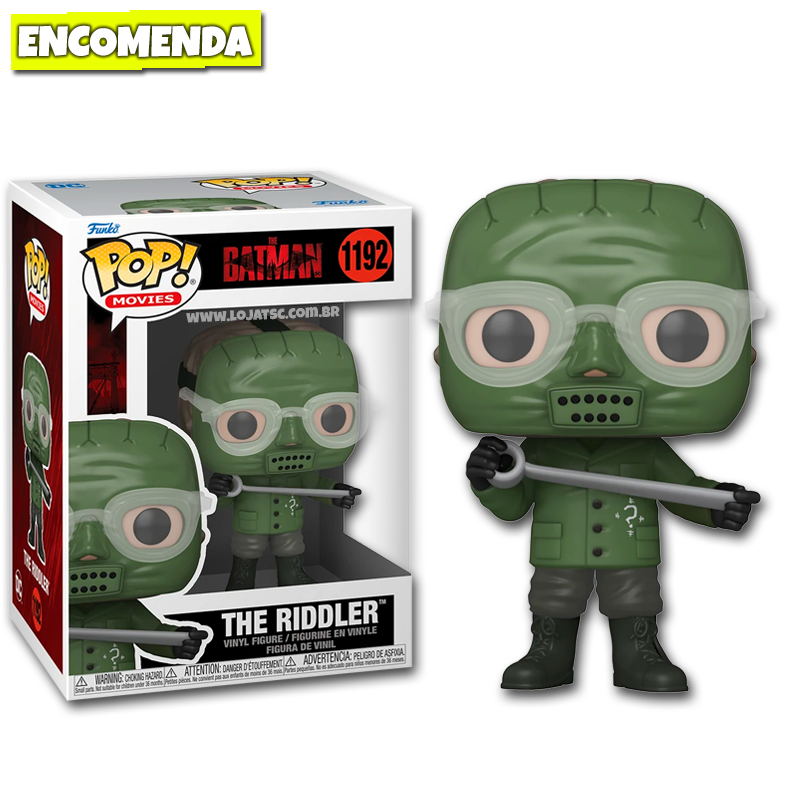 Funko Pop! The Batman - The Riddler #1192 - Loja TSC