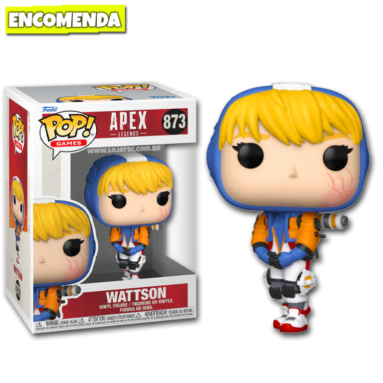 Funko Pop! Apex Legends - Wattson with Nessie #883 - Loja TSC