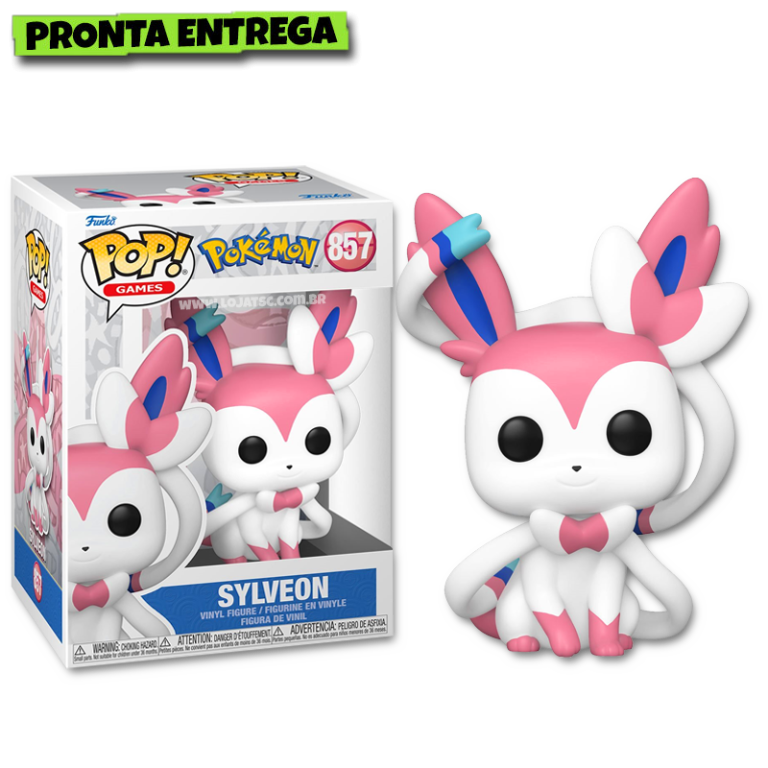 Funko Pop! Pokémon - Sylveon 857 - Loja TSC