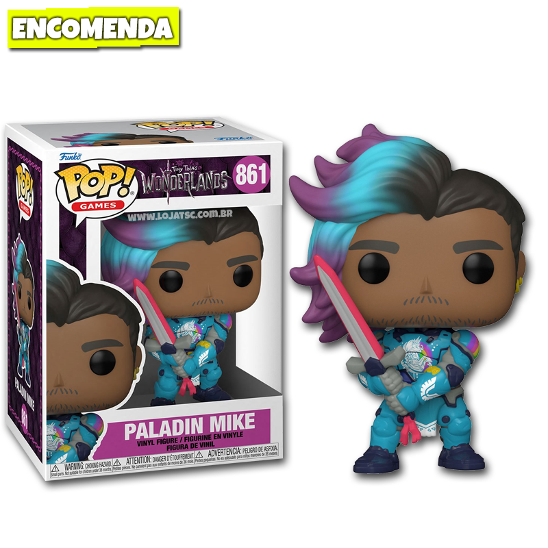 Funko Pop! Tiny Tina's Wonderlands - Paladin Mike #861 - Loja TSC
