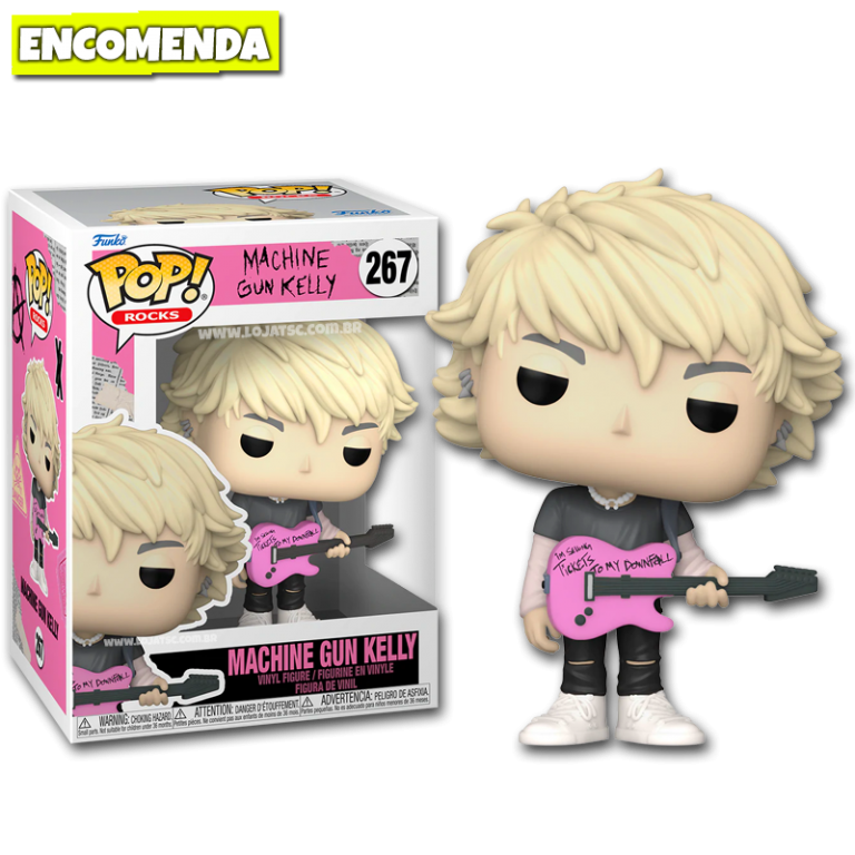 Funko Pop! Machine Gun Kelly 267 - Loja TSC
