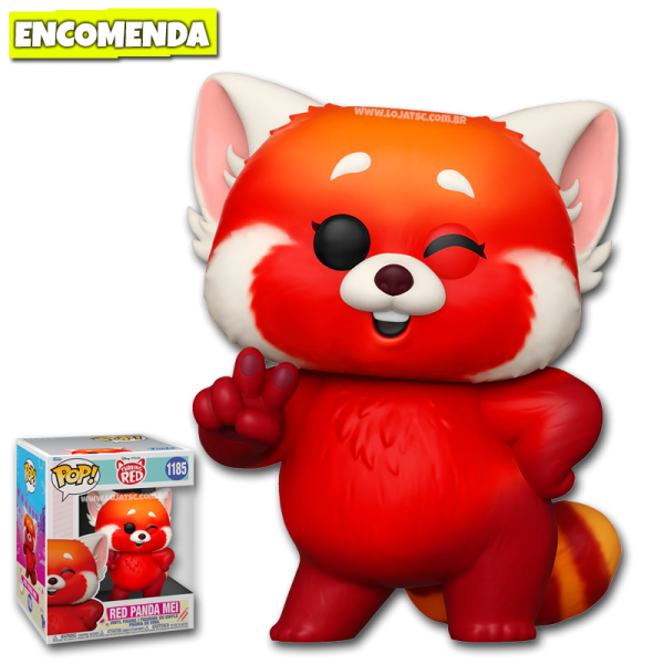 Funko Pop! Red - Crescer é uma Fera - Mei como Panda Vermelho #1185 ...