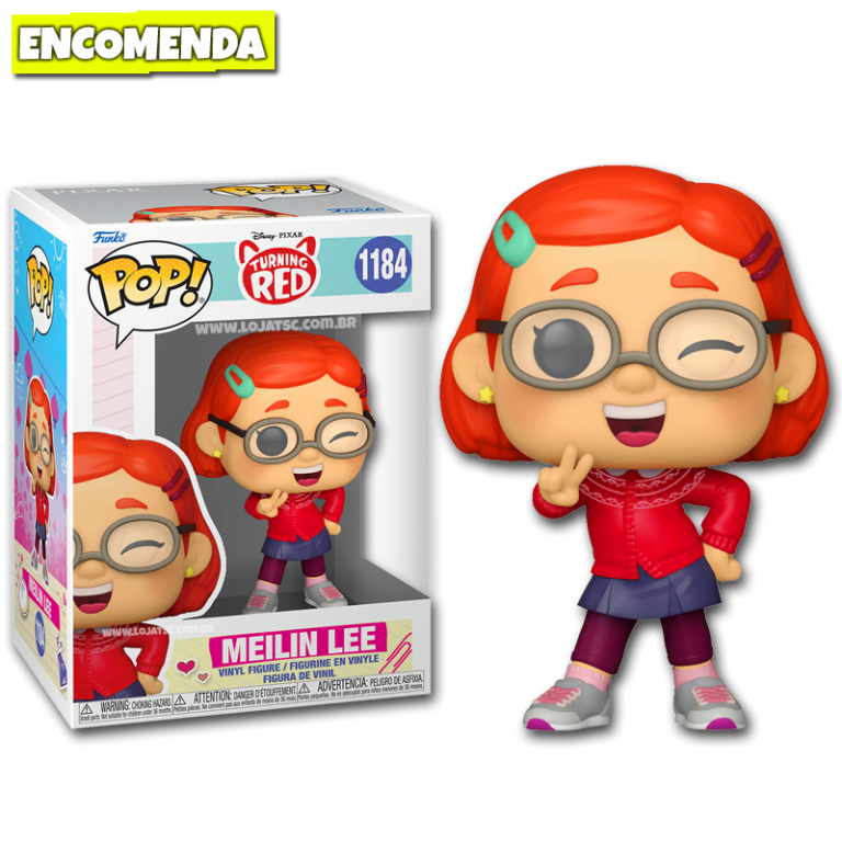 Funko Pop! Red - Crescer é uma Fera - Meilin Lee #1184 - Loja TSC