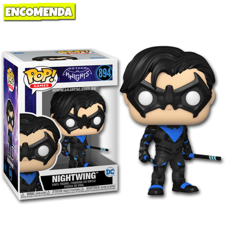 Funko Pop! Gotham Knights - Nightwing #894 - Loja TSC