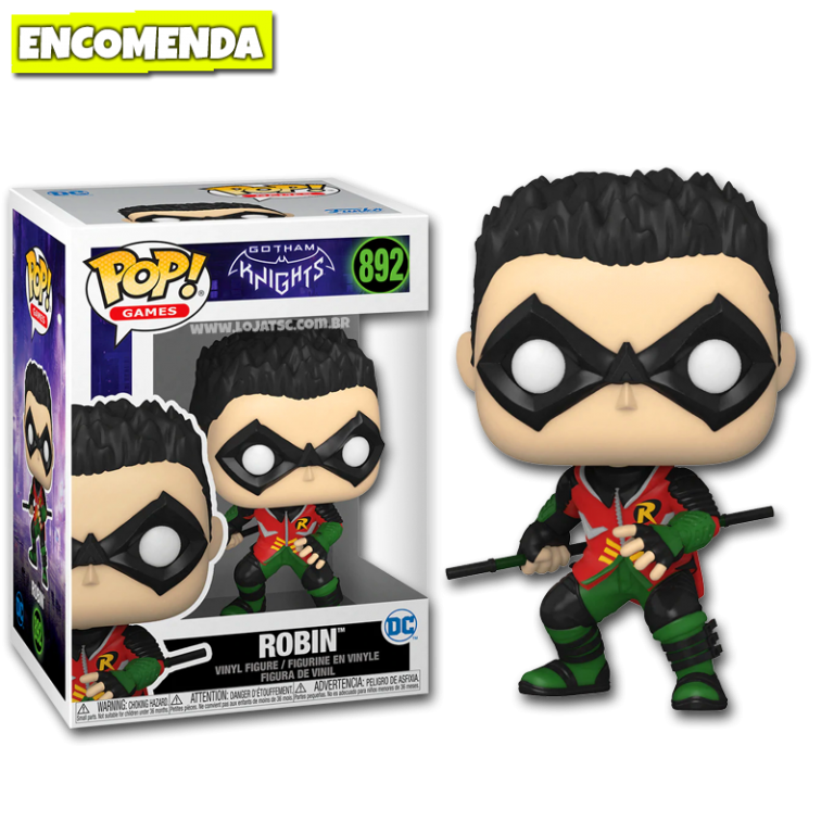 Funko Pop! Gotham Knights - Robin #892 - Loja TSC