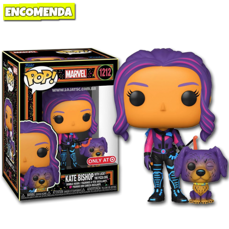 Funko Pop! Hawkeye - Kate Bishop #1212 Blacklight - Loja TSC