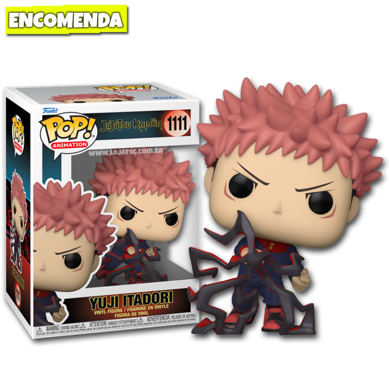 Funko Pop! Jujutsu Kaisen - Yuji Itadori #1111 - Loja TSC