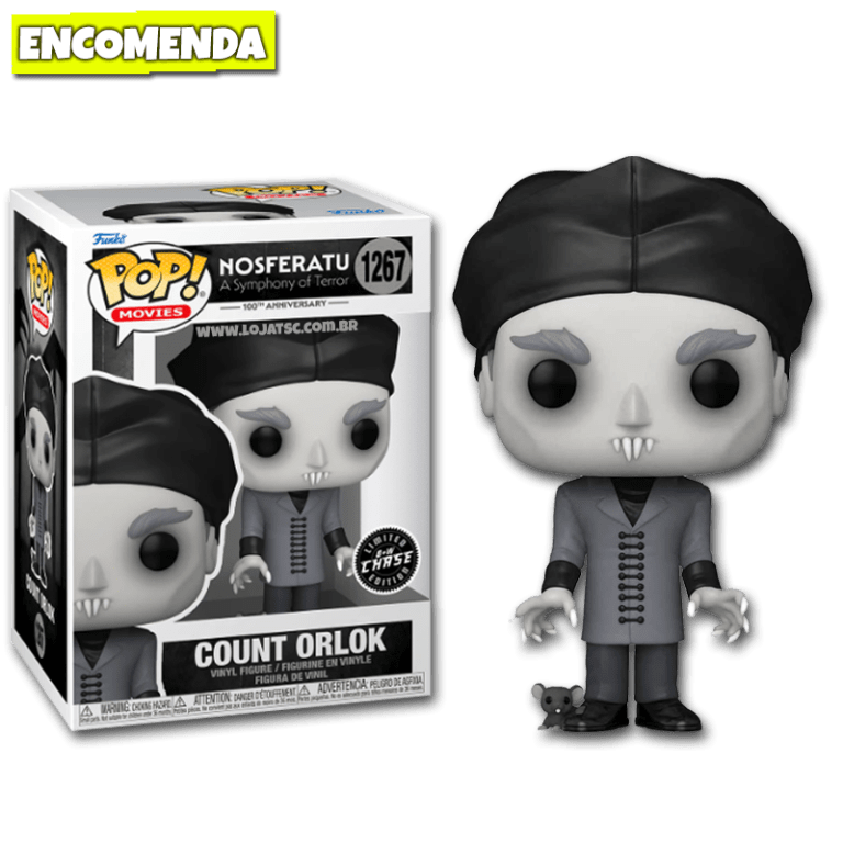 Funko Pop! Nosferatu - Count Orlok 1267 CHASE - Loja TSC