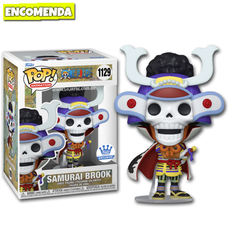 Funko Pop! One Piece - Samurai Brook 1129 - Loja TSC