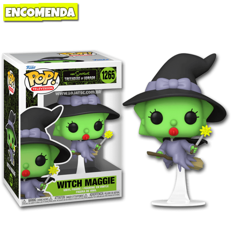 Funko Pop! Os Simpsons - Witch Maggie #1265 - Loja TSC