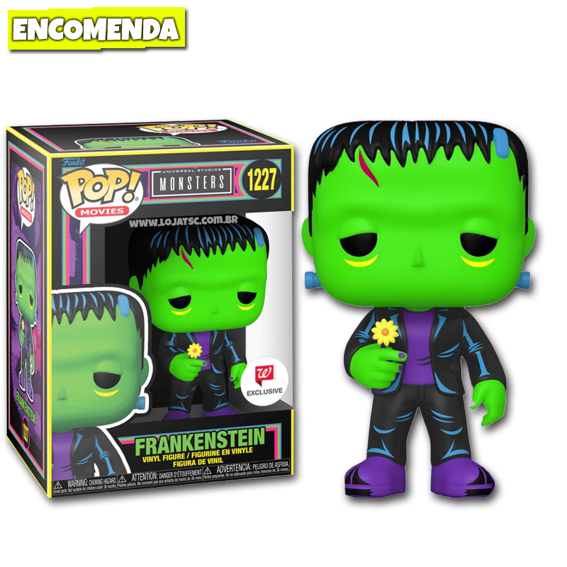 Funko Pop! Universal Monsters - Frankenstein #1227 Blacklight - Loja TSC