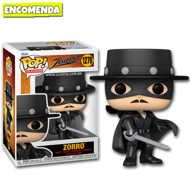 Funko Pop! Zorro #1270 - Loja TSC Funko Pop! Zorro #1270 - Loja TSC