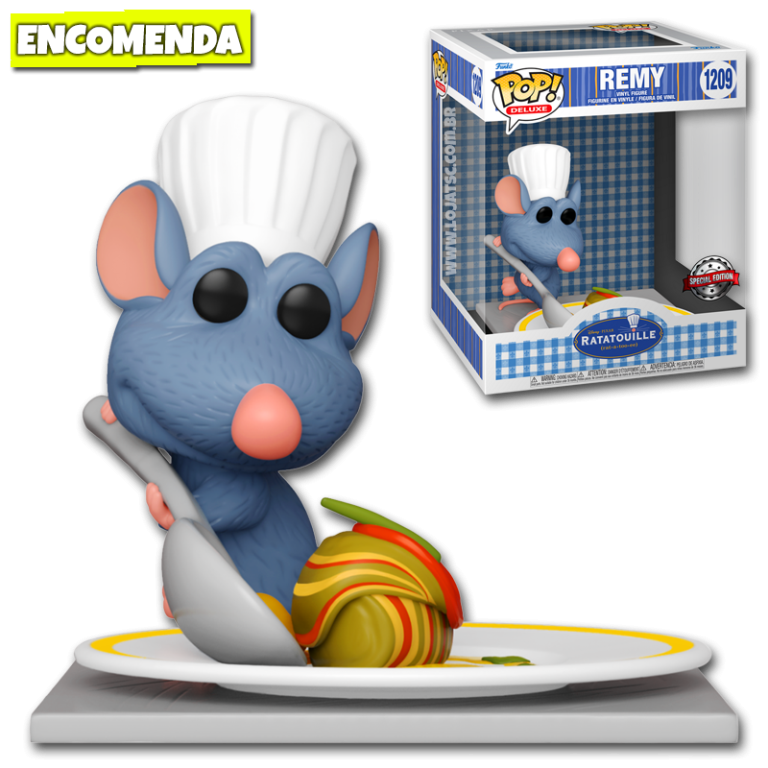 Funko Pop! Deluxe: Ratatouille - Remy 1209 - Loja TSC