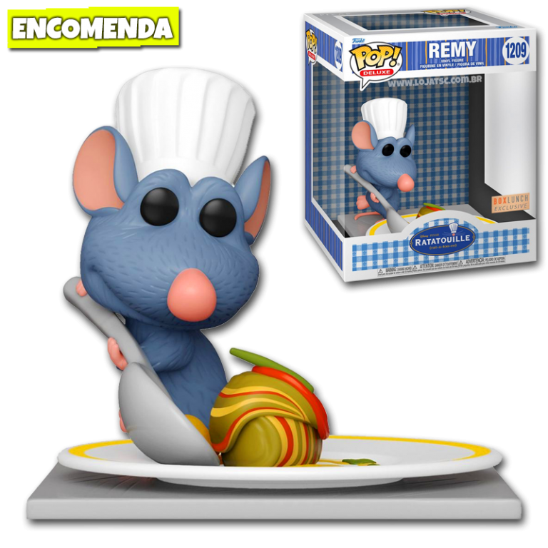 Funko Pop! Deluxe: Ratatouille - Remy #1209 - Loja TSC