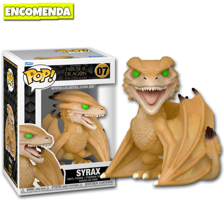 Funko Pop! House of the Dragon - Syrax 07 - Loja TSC