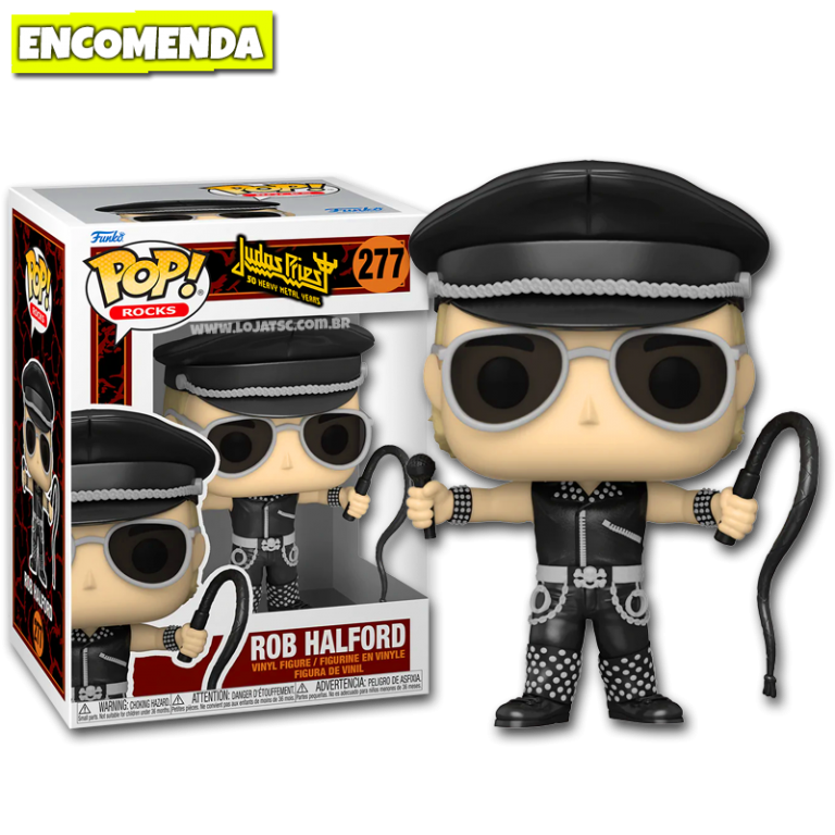 Funko Pop! Judas Priest - Rob Halford #277 - Loja TSC