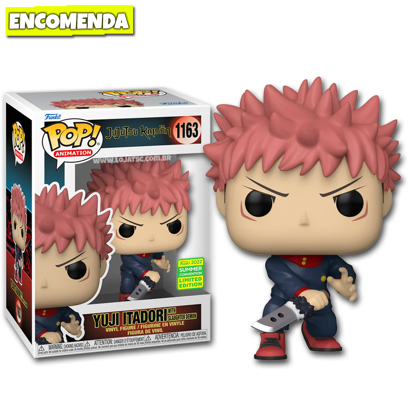 Funko Pop! Jujutsu Kaisen - Yuji Itadori #1111 - Loja TSC Funko Pop! Jujutsu Kaisen - Yuji Itadori #1111 - Loja TSC
