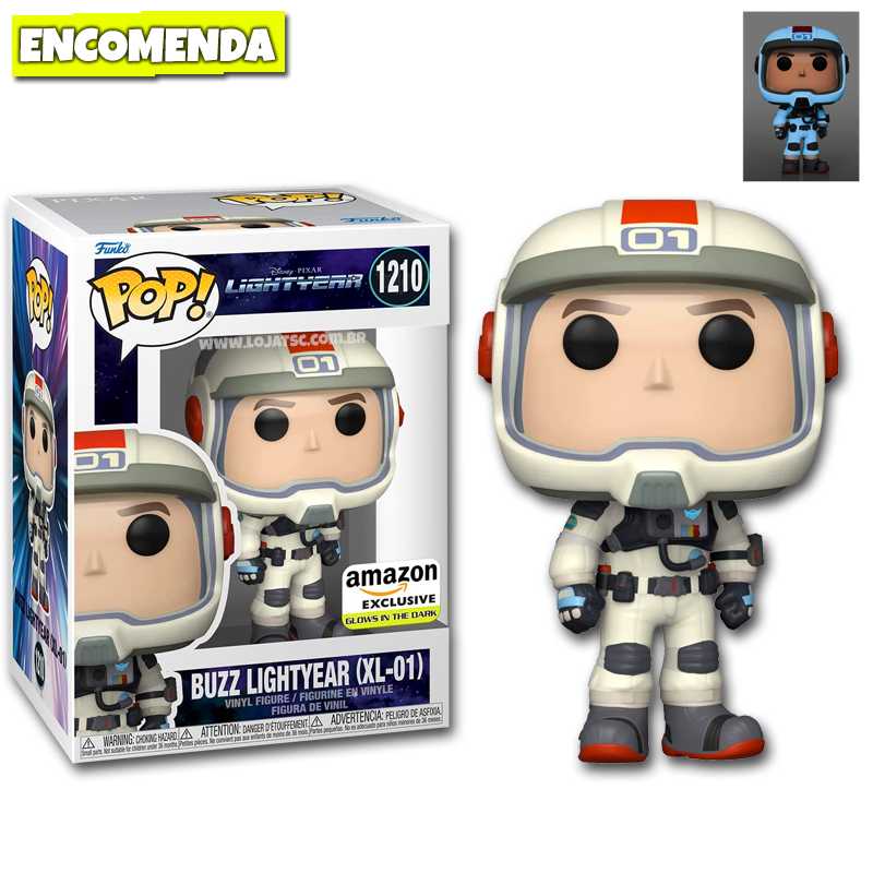 Funko Pop! Lightyear - Buzz Lightyear (XL-01) #1210 GITD - Loja TSC
