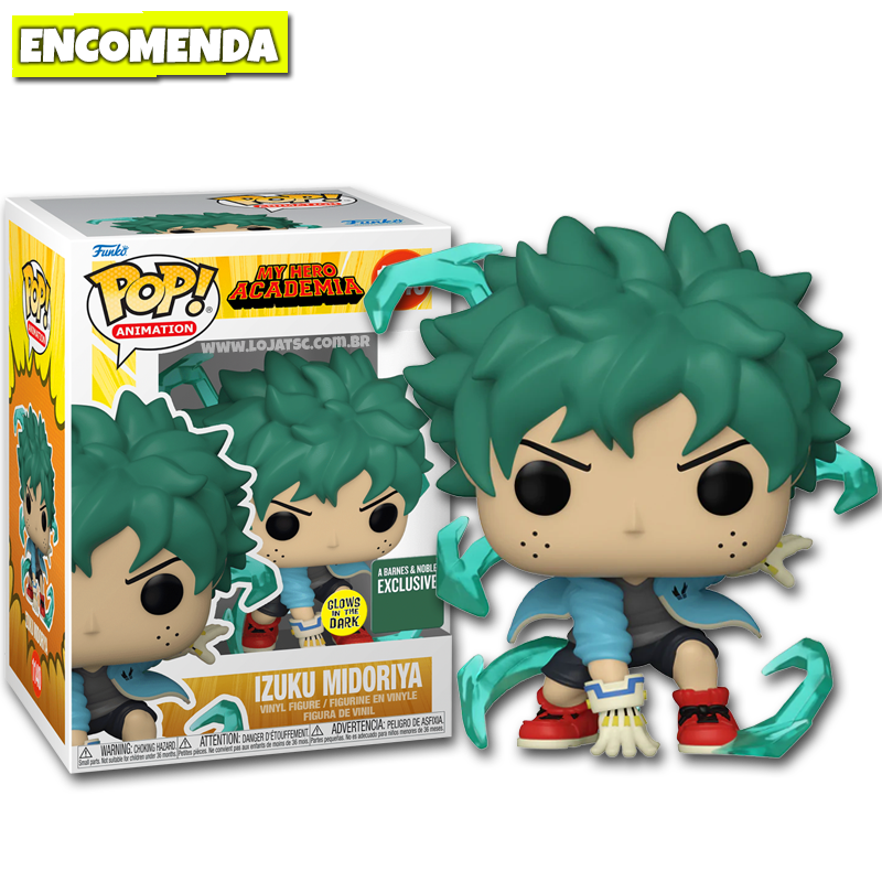 Funko Pop! My Hero Academia - Izuku Midoriya #1140 GITD - Loja TSC
