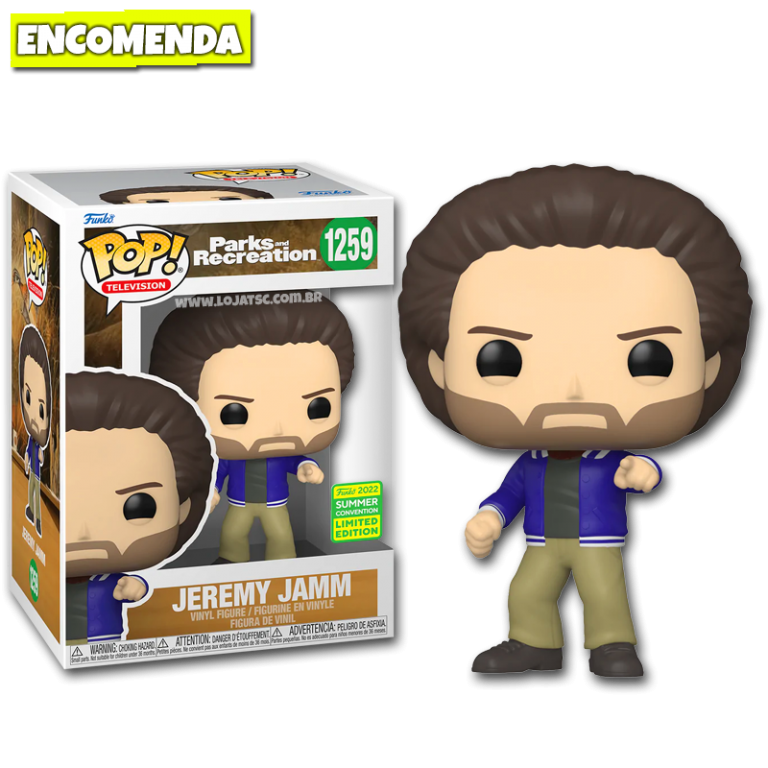 Funko Pop! Parks and Recreation – Jeremy Jamm #1259 - Loja TSC