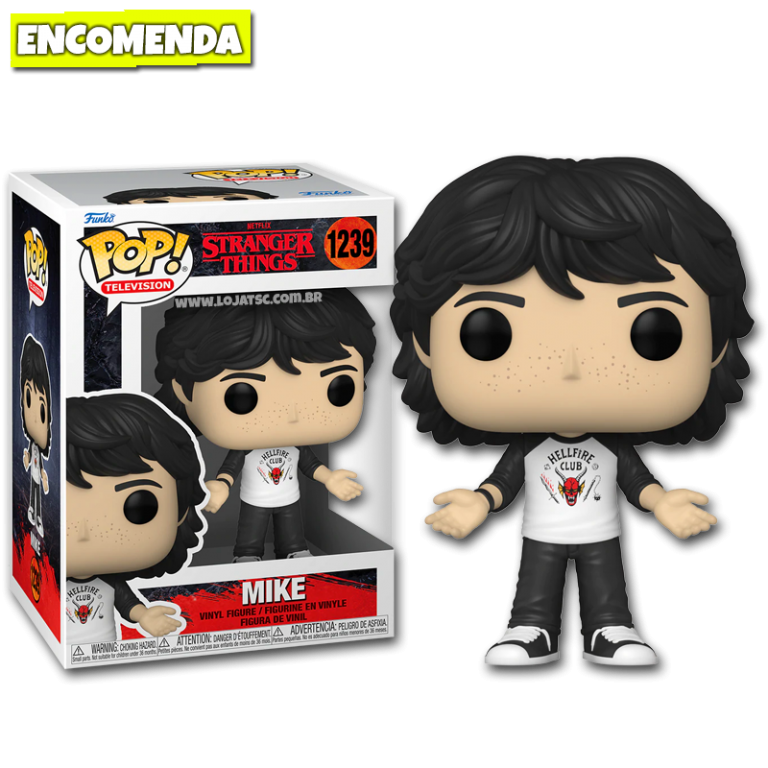 Funko Pop! Stranger Things - Mike #1239 - Loja TSC