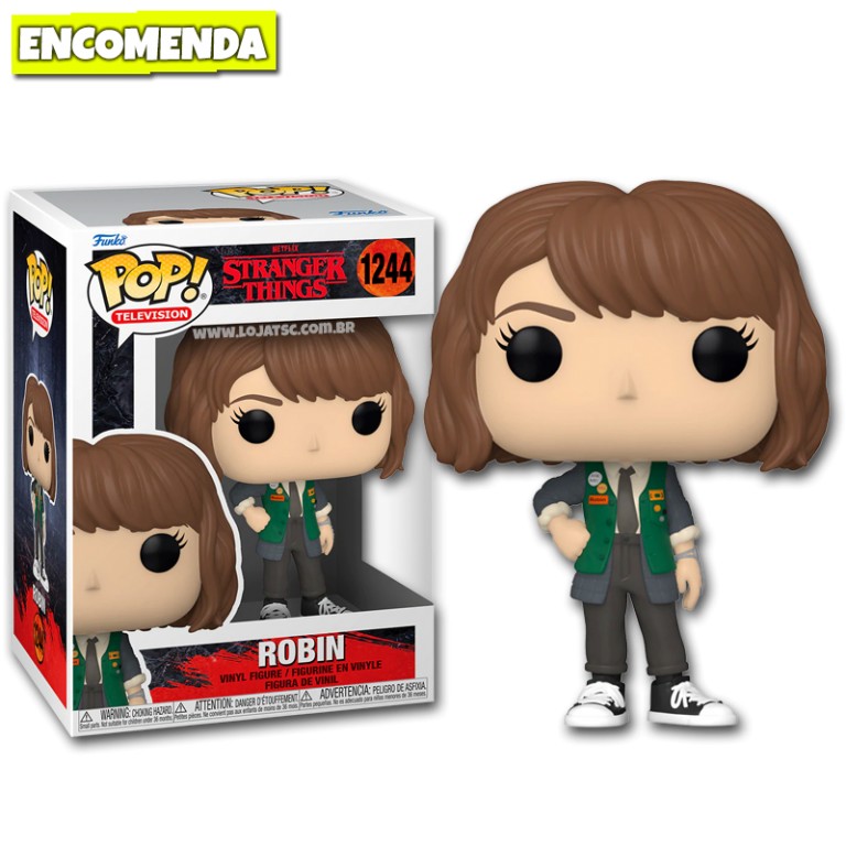 Funko Pop! Stranger Things - Robin #1244 - Loja TSC