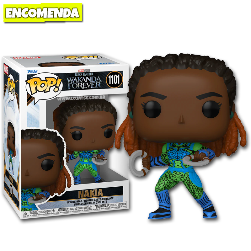 Funko Pop! Black Panther: Wakanda Forever - Nakia #1101 - Loja TSC