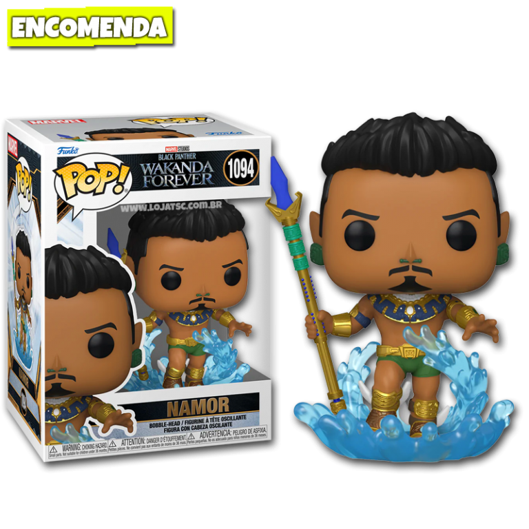 Funko Pop! Black Panther: Wakanda Forever - King Namor #1175 - Loja TSC