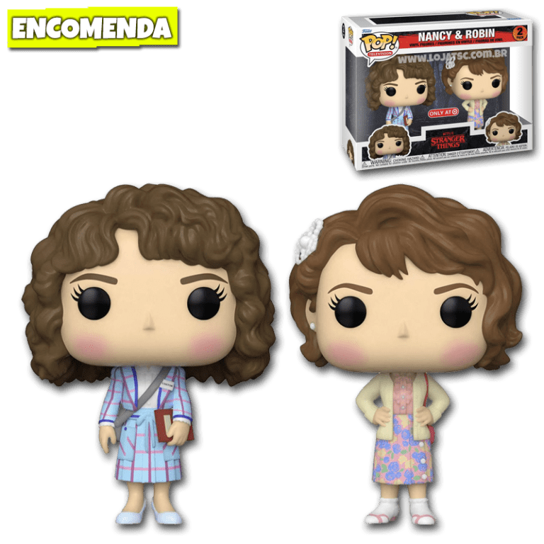 Funko Pop! Stranger Things - Nancy & Robin 2Pk - Loja TSC