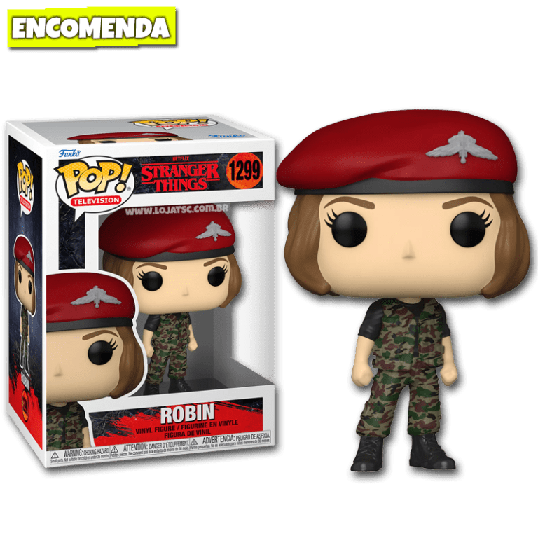 Funko Pop! Stranger Things - Robin #1299 - Loja TSC