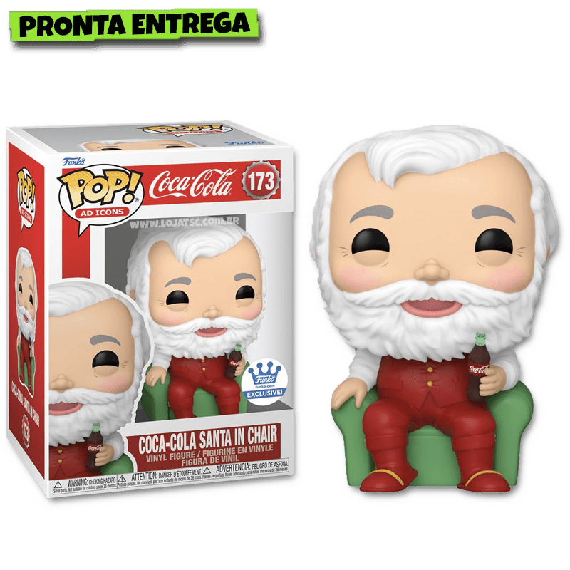 Funko Pop! Coca-Cola – Coca-Cola Santa #159 - Loja TSC