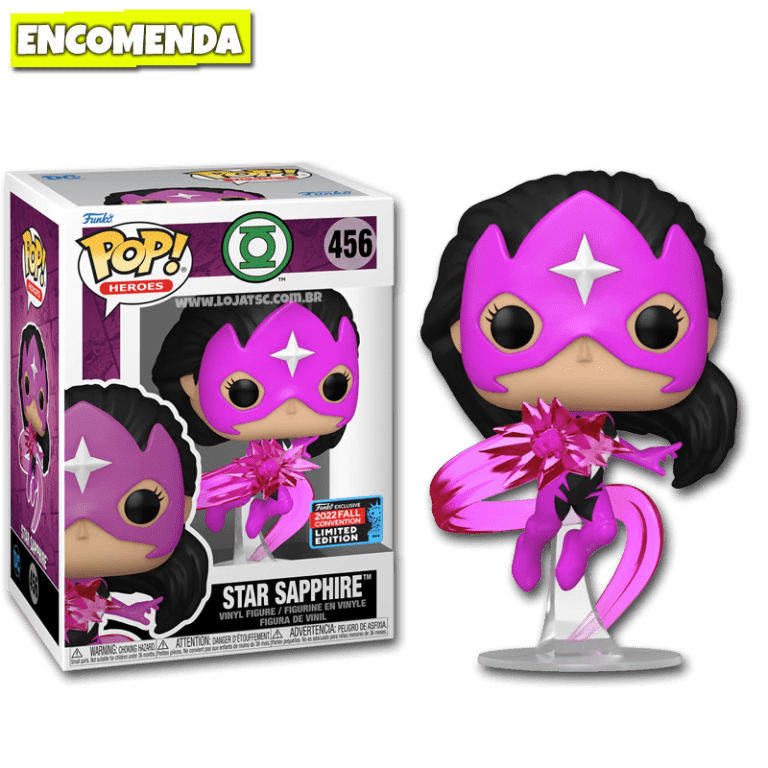 Funko Pop! Green Lantern - Star Sapphire #456 - Loja TSC