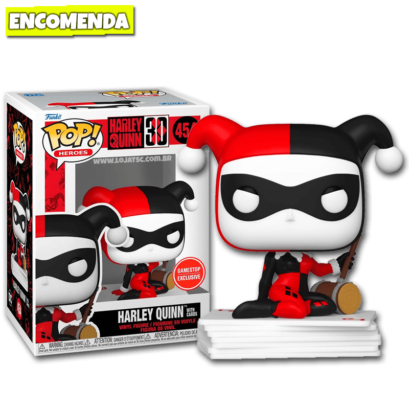 Funko Pop! Harley Quinn 30th - Harley Quinn #454 - Loja TSC