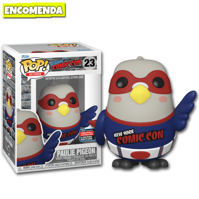 Funko Pop! Icons - Paulie Pigeon #23 NYCC 2022 - Loja TSC